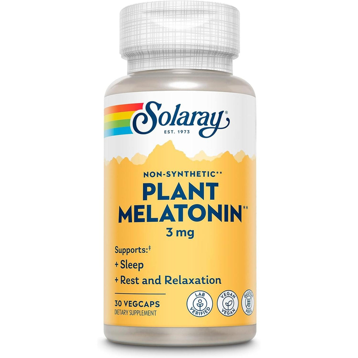 Solaray Plant Melatonin 3 mg – N101 Nutrition