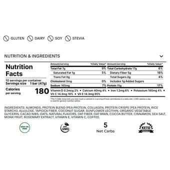 Stars + Honey Collagen Protein Bar – N101 Nutrition